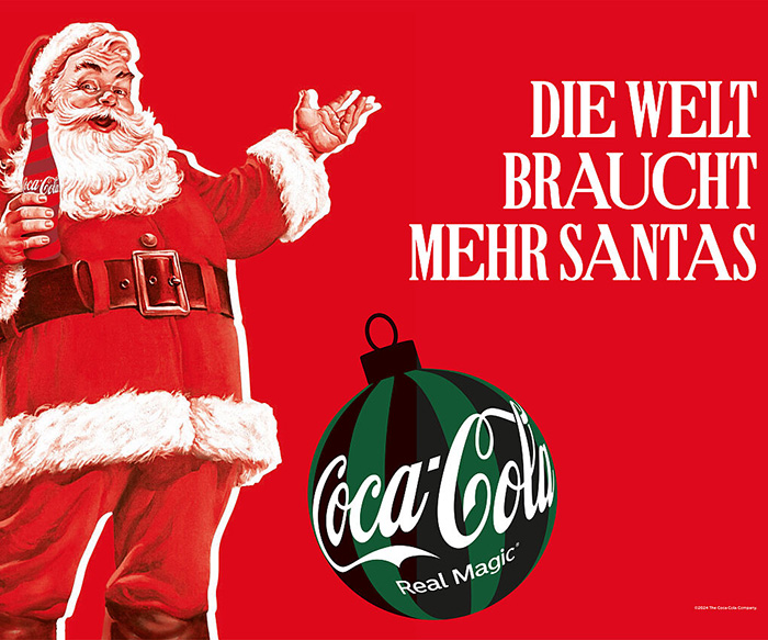 Coca Cola Santa The Halo Effect: Coca Cola's Christmas Ad Shines