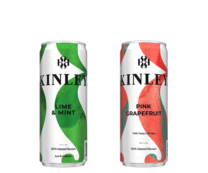 Erfrischender Twist von Kinley mit zwei neuen, aufregenden Sorten